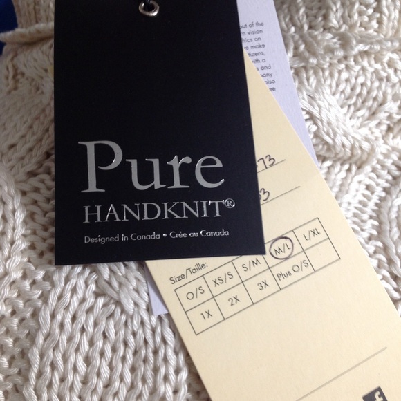 Pure Handknit | Sweaters | Pure Handknit Cable Stitch Turtleneck ...
